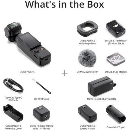 DJI Osmo Pocket 3 Creator Combo - Camerajoint Store
